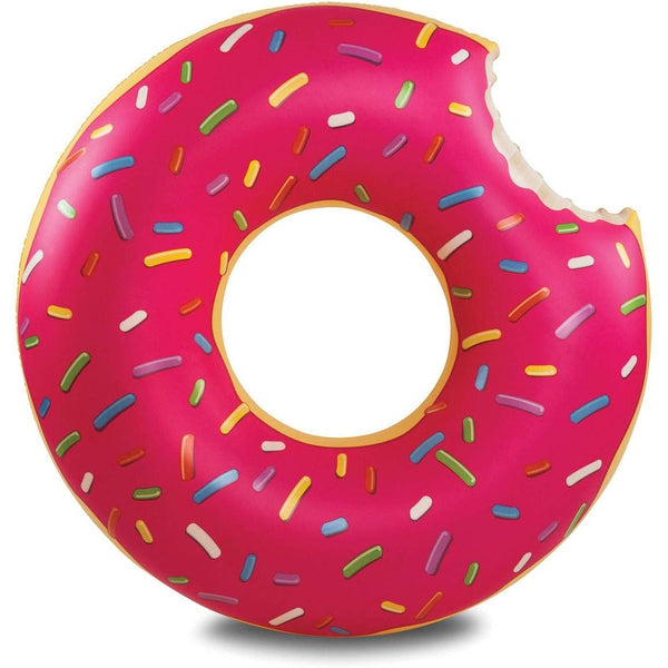 Bigmouth Inflatable Pink Frosted Donut Pool Float - EasySpa Hot Tubs