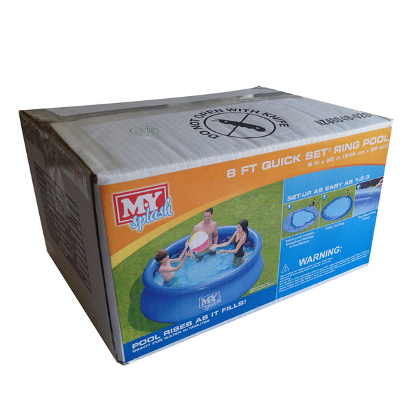 MySplash - 8ft Quick Set Ring Pool - EasySpa Hot Tubs